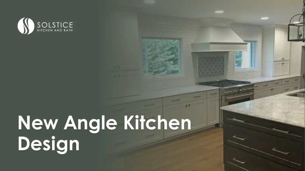 Angled Island Kitchen Remodel Stevensville MD